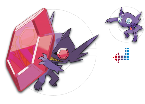 Download Here Is The Official Mega Sableye Artwork - Sableye And Mega ...