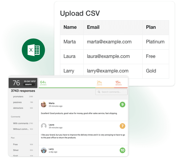 Download Upload Your Contacts With A Simple Csv - Full Size PNG Image - PNGkit