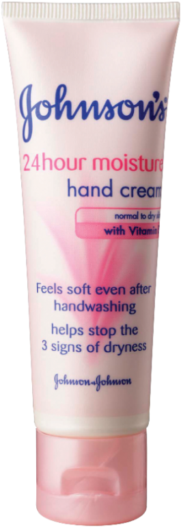 Download Johnson's 24hour Moisture Hand Cream - Full Size PNG Image ...