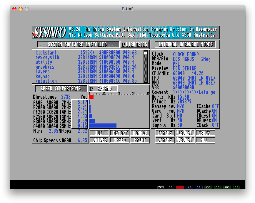 Download Amiga Emu Sysinfo 68060 - Full Size PNG Image - PNGkit