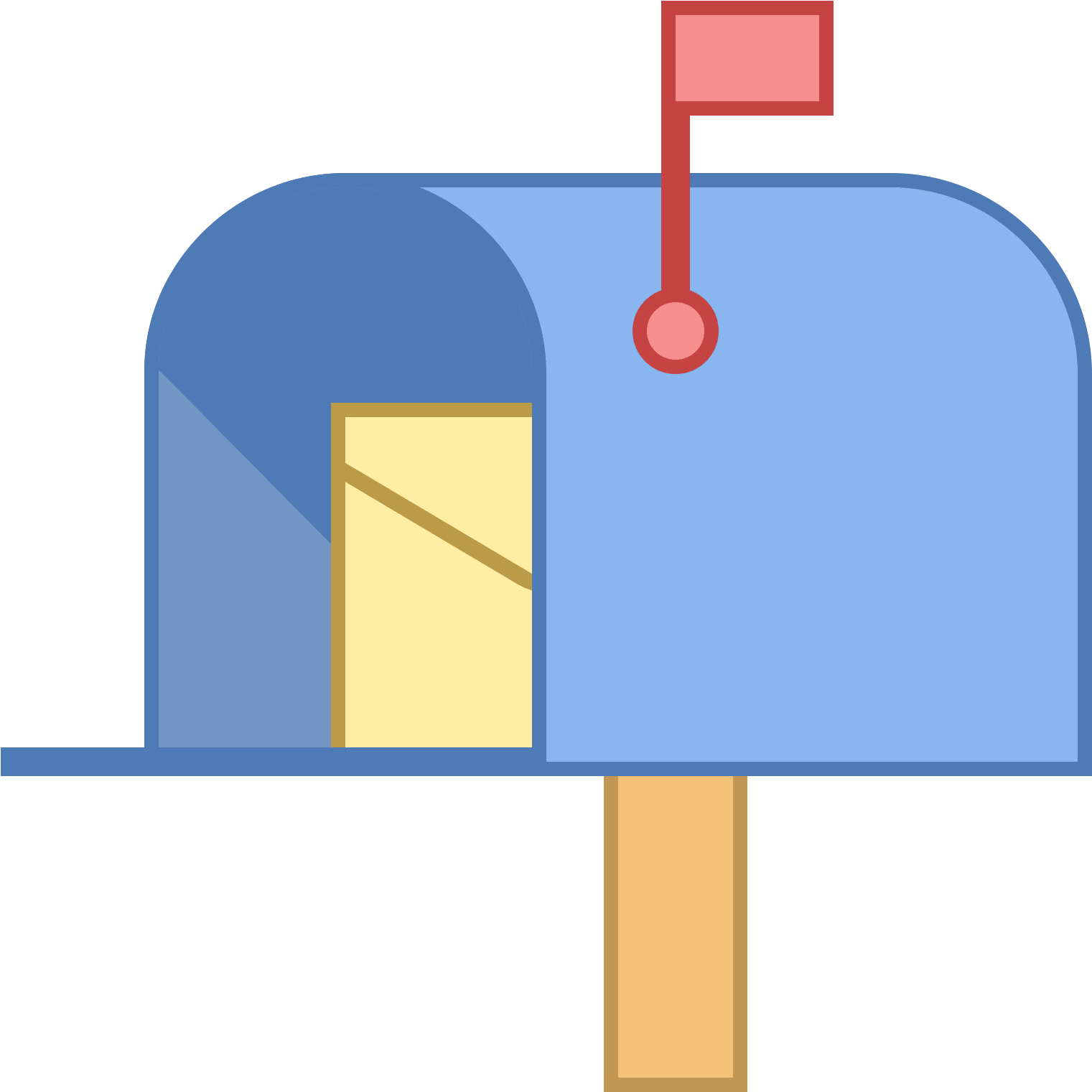 Download Postal Icon - Full Size PNG Image - PNGkit