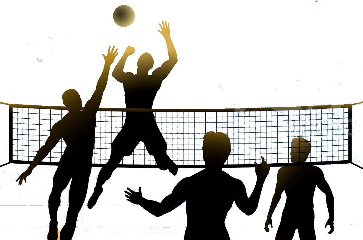 Download Volleyball Outline Png - Full Size PNG Image - PNGkit