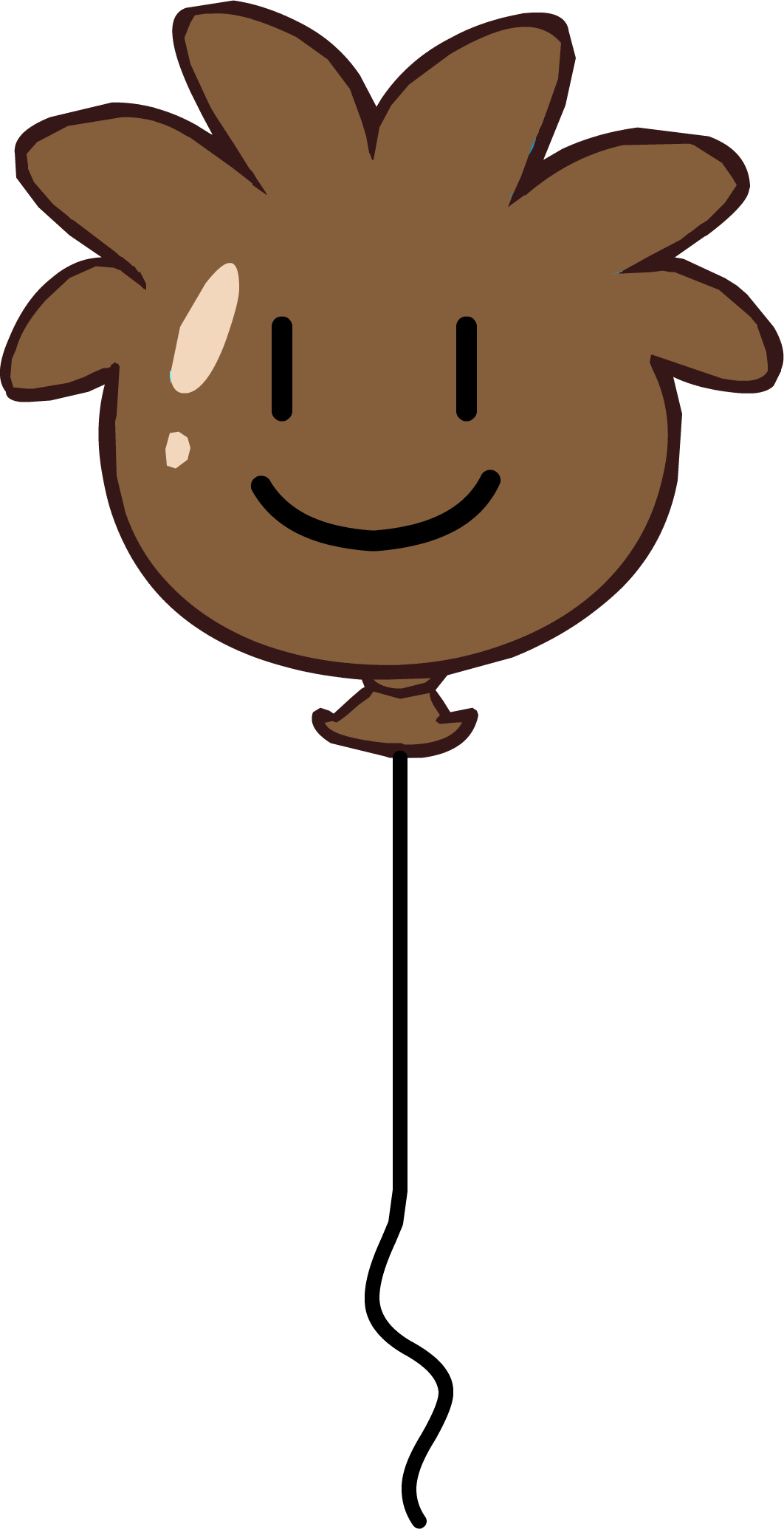 Download Brown Puffle Balloon Icon - Full Size PNG Image - PNGkit