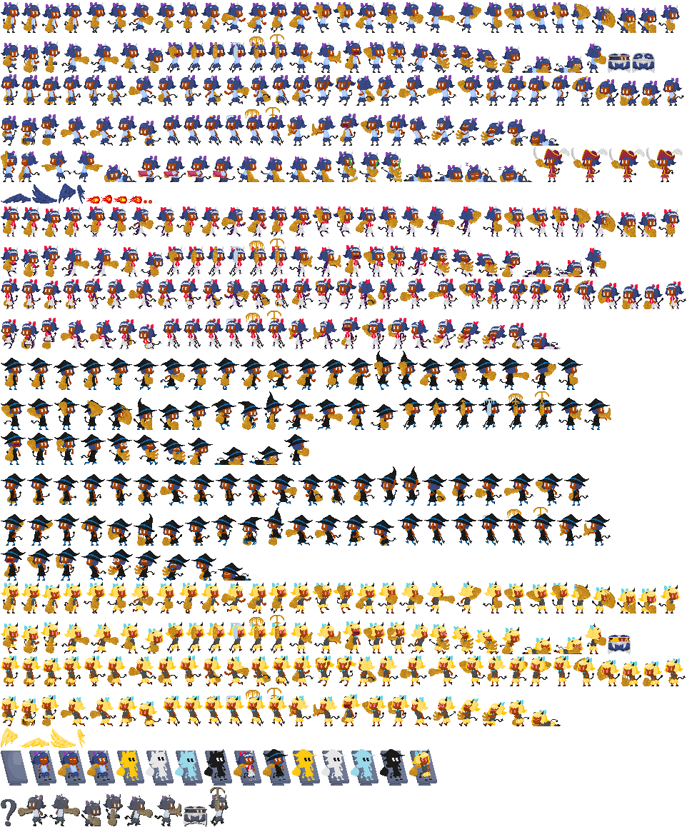 Download Sprite Sheet - Full Size PNG Image - PNGkit