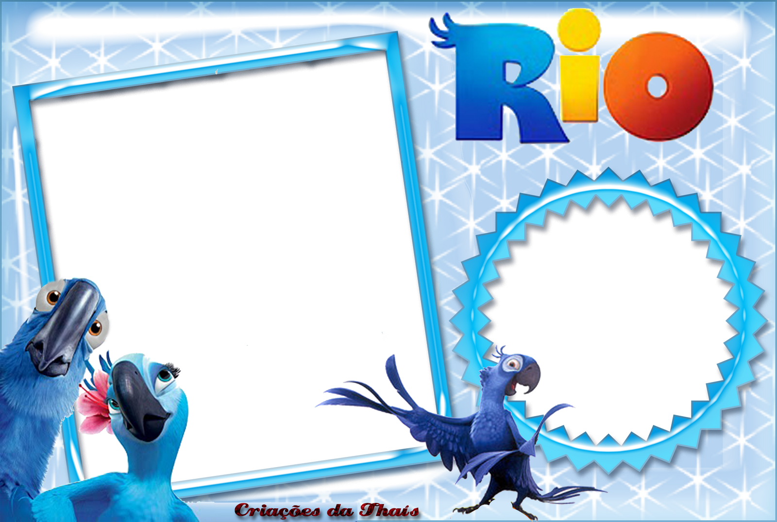 Download Molduras Do Filme Rio Para Foto Digital - Full Size PNG Image ...