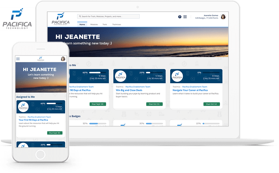 Download Salesforce Mytrailhead Learning Full Size Png Image Pngkit