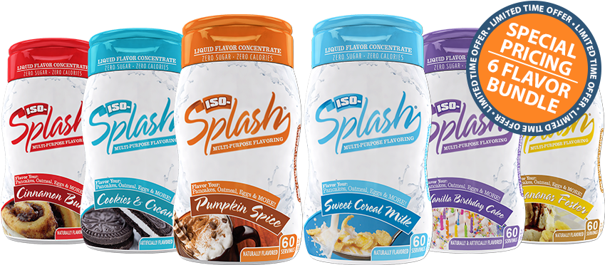 Download Milk Splash Flavors - Iso-splash, Liquid Protein Flavoring ...