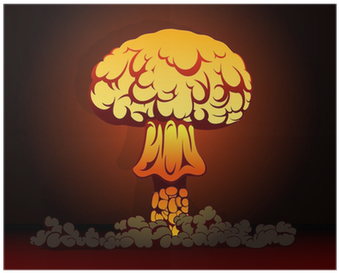 Download Nuclear Explosion Cartoon - Full Size PNG Image - PNGkit