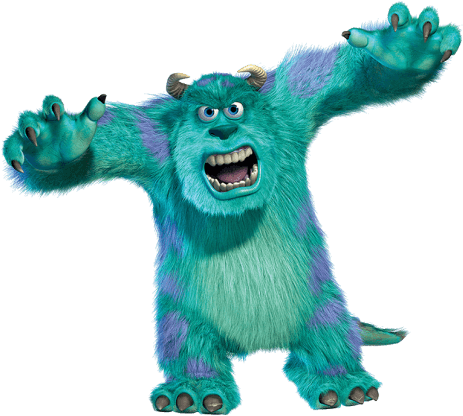 Download Our Museums - Sully Monsters Inc Mike - Full Size PNG Image ...