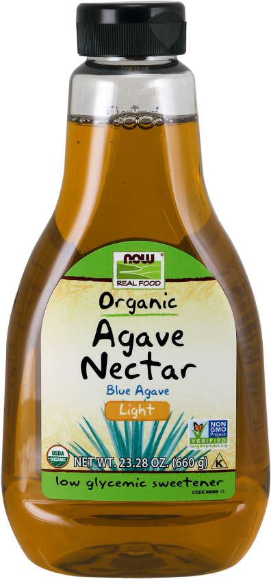 Download Agave Nectar, Light & Organic - Now Foods - Organic Agave ...