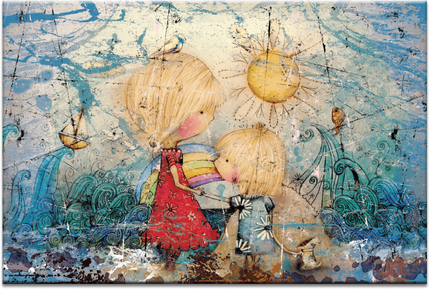 Download Sun And Sea - Karin Taylor Sun And Sea Stretched Canvas Size ...