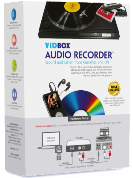 Download Vidbox Converts Camcorder, Vhs, Audio Tapes & Lp - Full Size ...