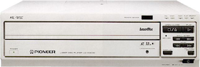 Download Pioneer First Laserdisc Player - Full Size PNG Image - PNGkit