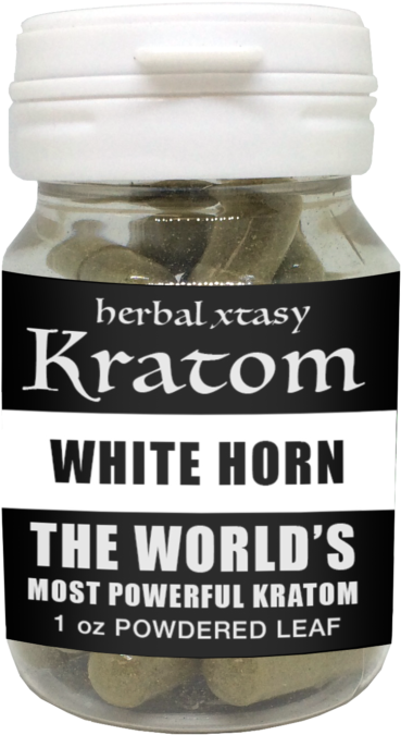 Download White Horn Kratom Capsules - Full Size PNG Image - PNGkit