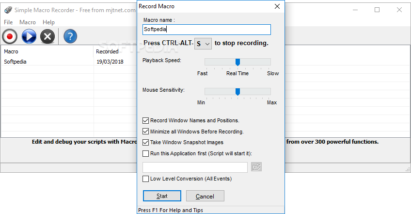 Download Simple Macro Recorder - Full Size PNG Image - PNGkit