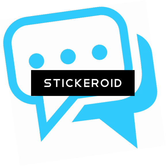 Download Chat Duo Rounded Square Bubbles - Full Size PNG Image - PNGkit