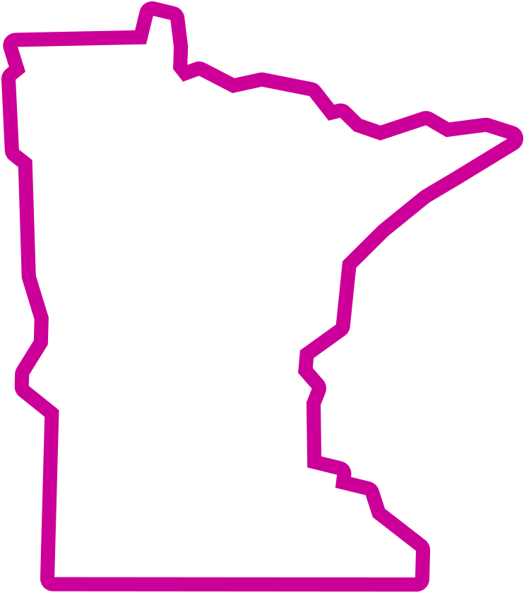 Download Minnesota Outline Png - Full Size PNG Image - PNGkit