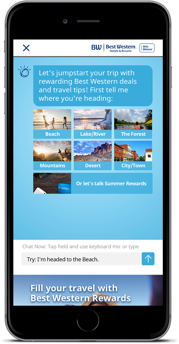 Download Watson Ads In Ai-powered Action With Best Western - Full Size ...