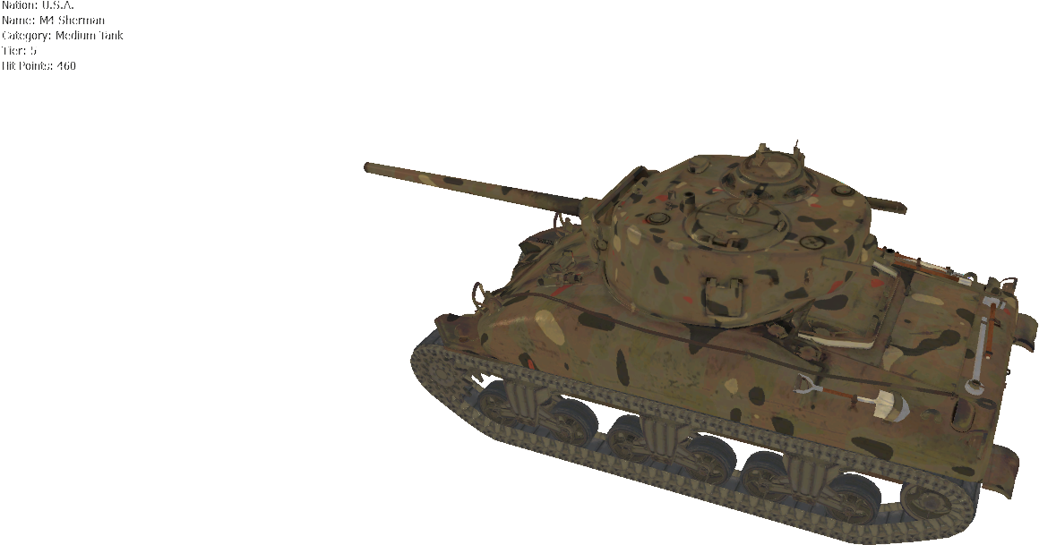 Download M4 Sherman - Full Size PNG Image - PNGkit
