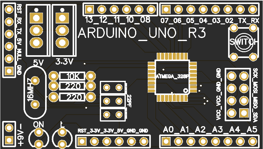 Download Diy Arduino Uno R3 Smd This Works As A Regular Arduino - Full ...