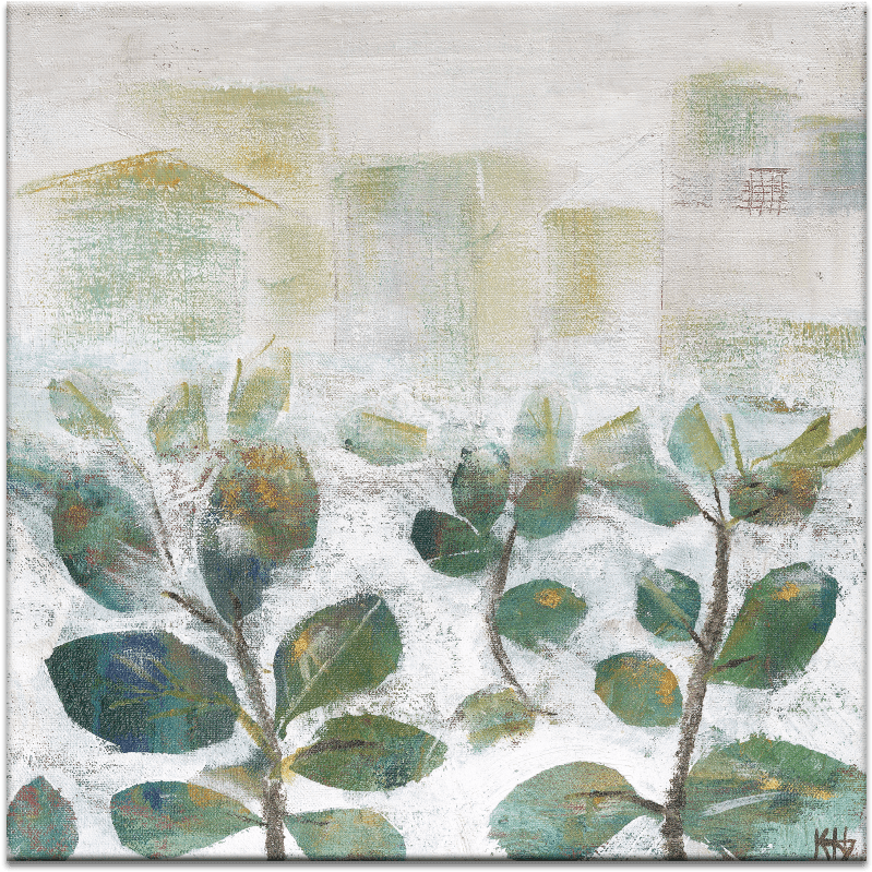 Download Growth - Artist Lane Growth 2 By Karen Hopkins Framed Painting ...