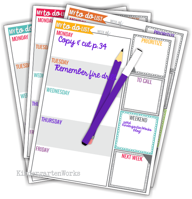 Download Teacher Planning Weekly To Do List - Teacher Weekly To Do List ...