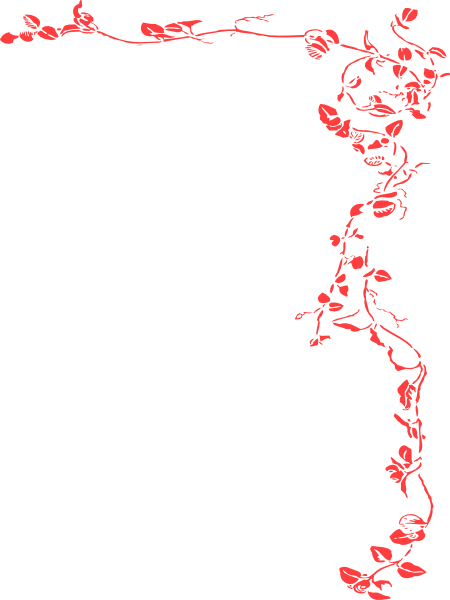 Download Red Wedding Borders Clip Art On Free Wedding Invitation - Red ...