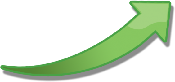 Download Increase Png Green Upward Arrow Png Full Size PNG Image 