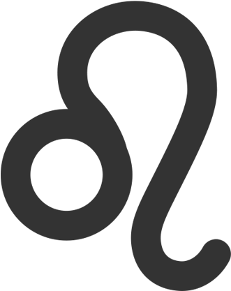 Download Leo Zodiac Symbol Transparent - Full Size PNG Image - PNGkit