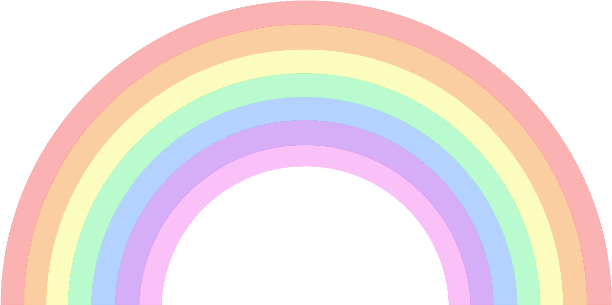 Download Transparent Pastel Rainbow Png - PNGkit