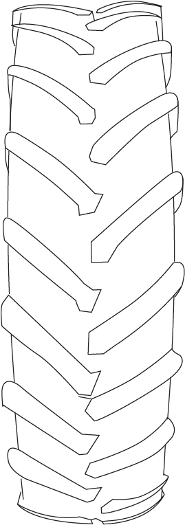 Download 28 Collection Of Tractor Tire Drawing - Line Art - Full Size ...