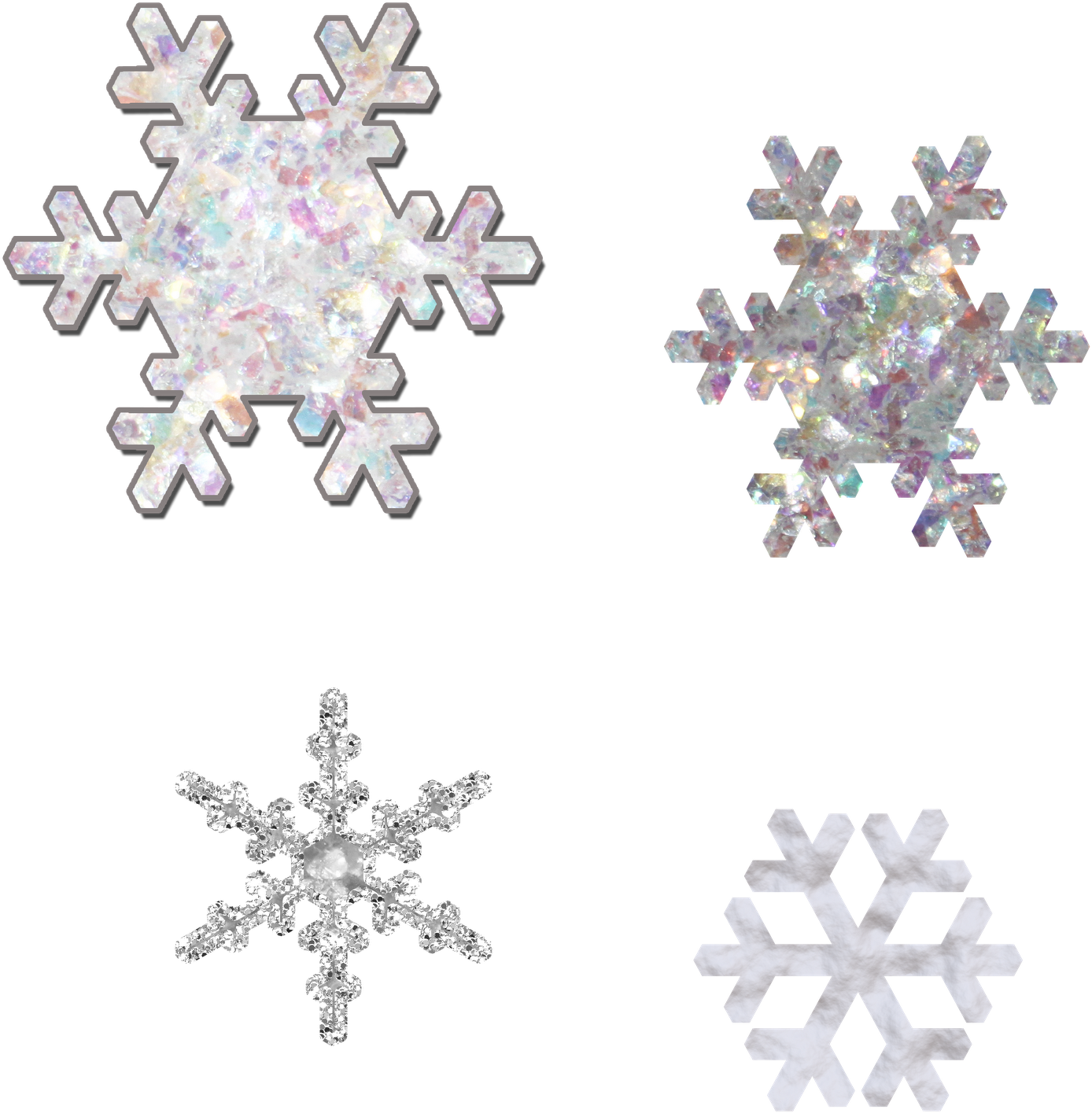 Download Border Snowflake - Snowflake - Full Size PNG Image - PNGkit