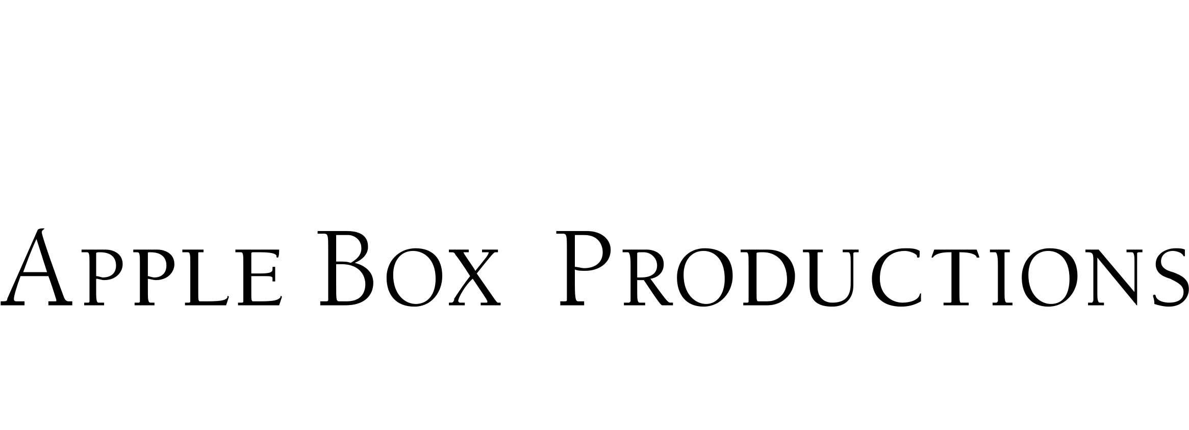 Download Apple Box Productions Logo Black And White - Full Size PNG ...