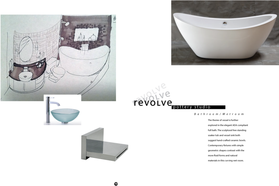 Download Revolve 10 Bathroom - Full Size PNG Image - PNGkit