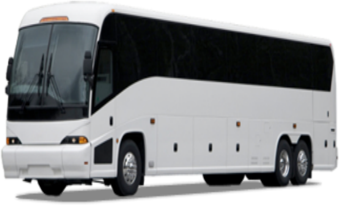 Download 56 Passenger Luxury Coach Bus - Full Size PNG Image - PNGkit