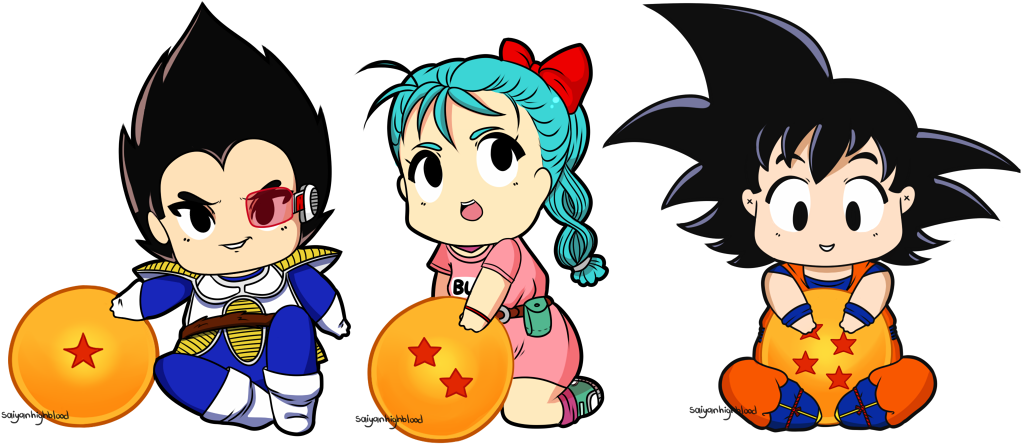 Download Transparent Dbz Chibis - PNGkit