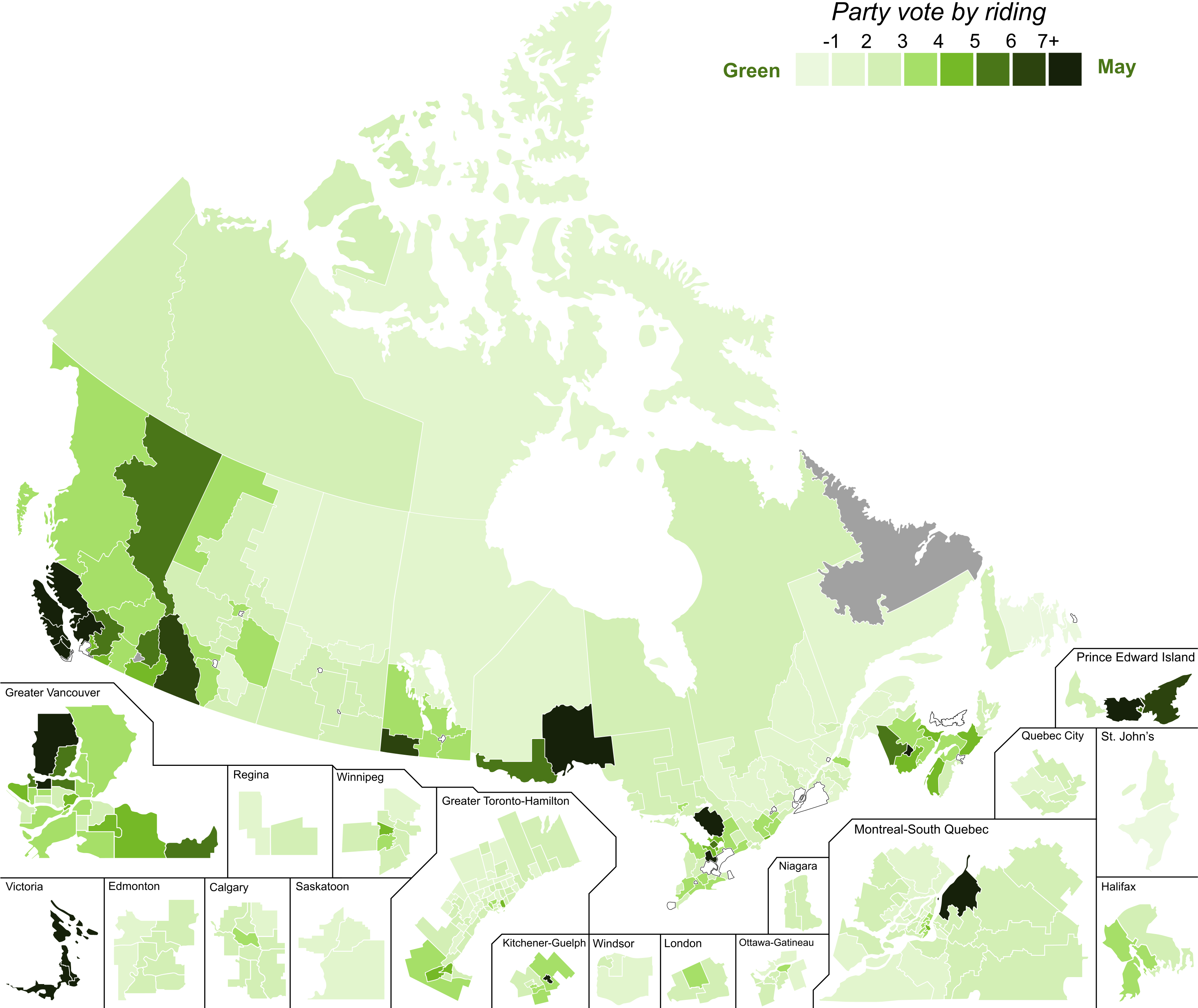 Download [oc] Results Of The 2015 Canadian Federal Election - Full Size ...