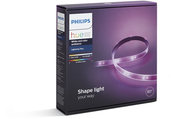 Download Philips Hue White And Color Ambiance Lightstrip Plus - Full ...