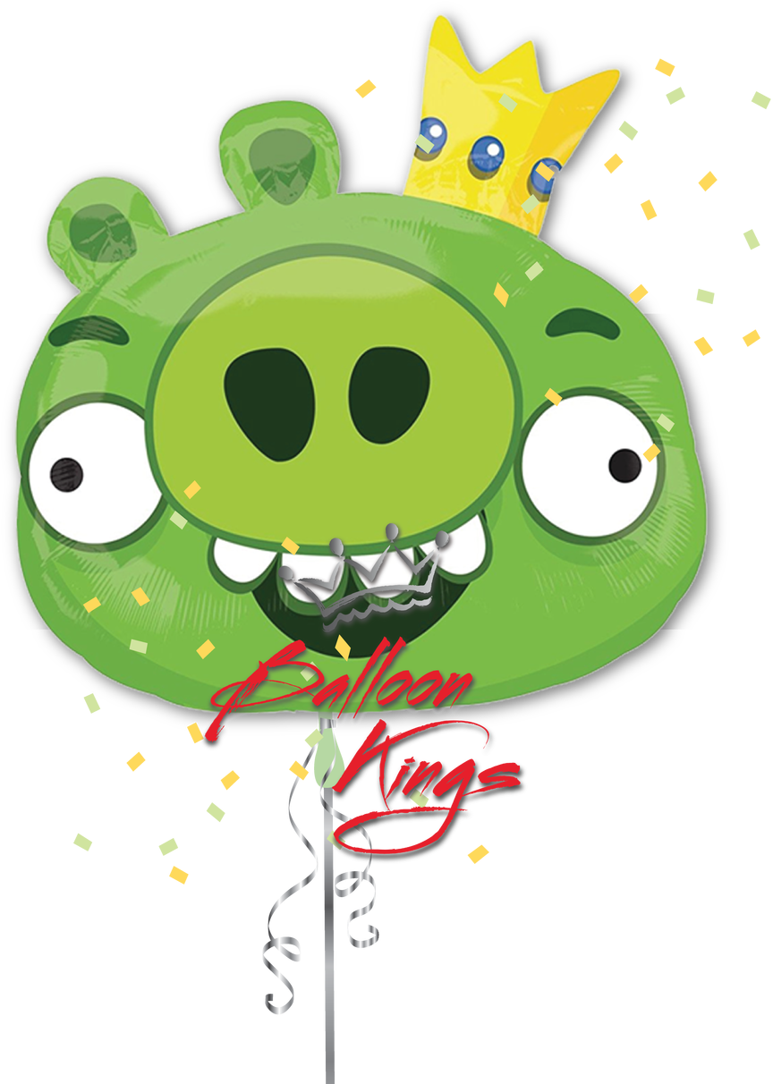 Download Angry Birds King Pig - Full Size PNG Image - PNGkit