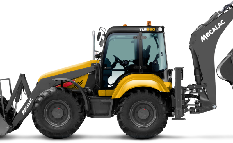 Download Backhoe Loaders - Center Mount - Full Size PNG Image - PNGkit