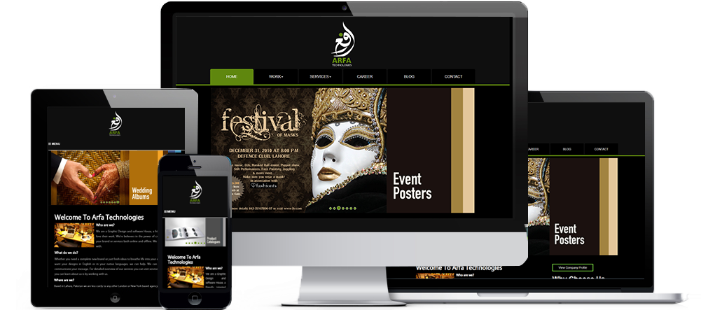 Download Arfa Technologies Responsive Website Design Services - Full ...