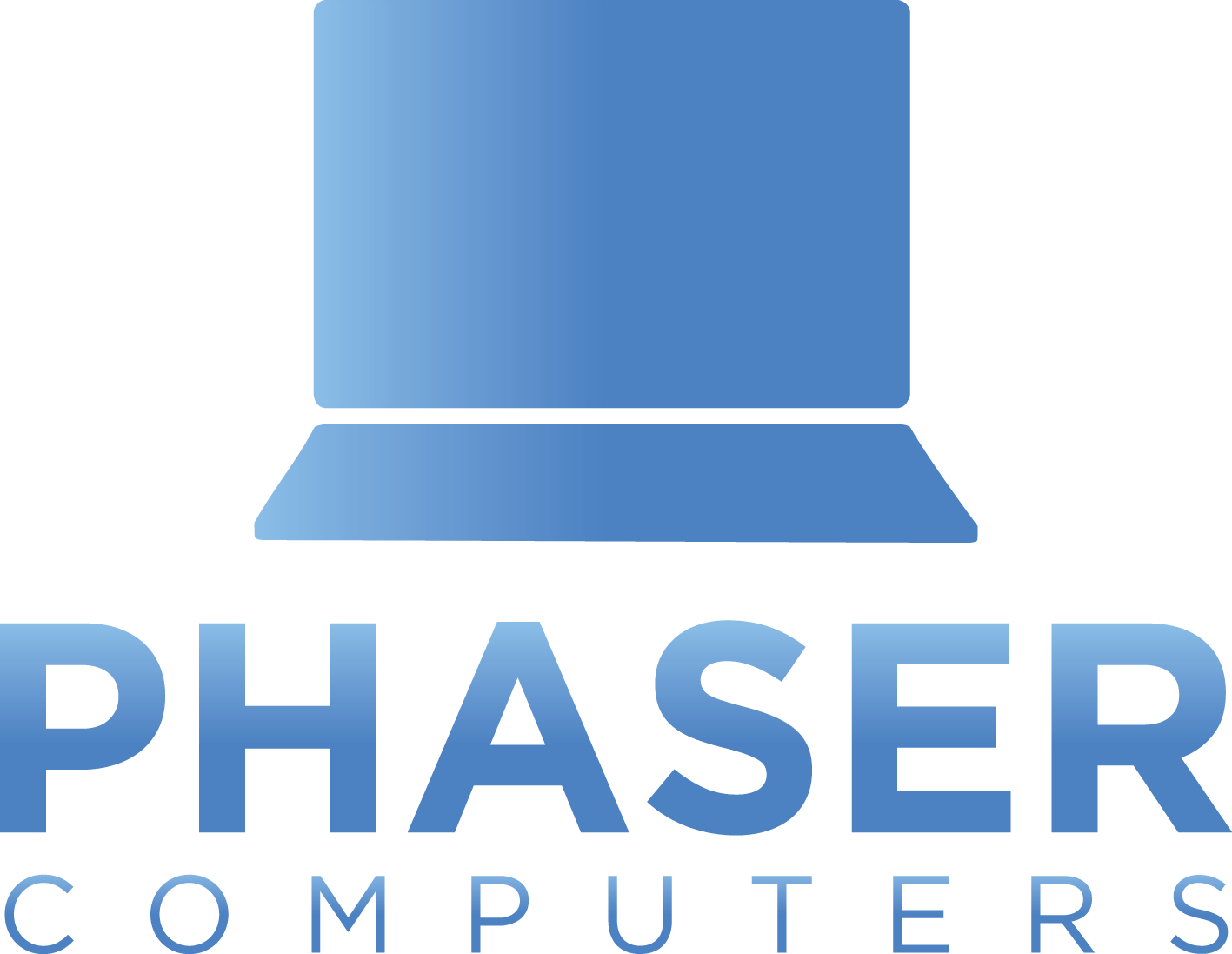 Download Pc Logo With Laptop Blue - Full Size PNG Image - PNGkit