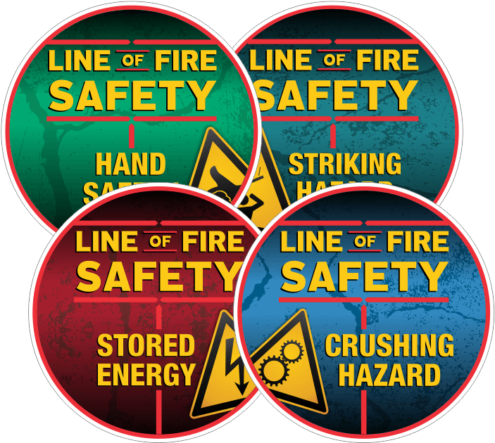 Download Line Of Fire Hardhat Decal Set - Full Size PNG Image - PNGkit