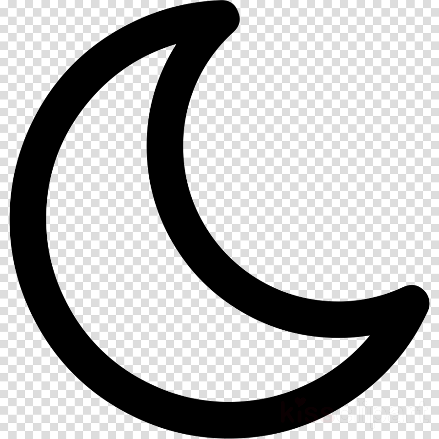 Download Moon Outline Clipart Lunar Phase Moon Clip Art - Full Size PNG ...
