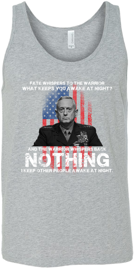 Download General Mad Dog Mattis Tank Top - Full Size PNG Image - PNGkit