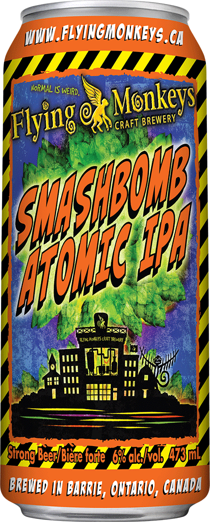 Download The Flying Monkeys Smashbomb Atomic Ipa - Full Size PNG Image ...