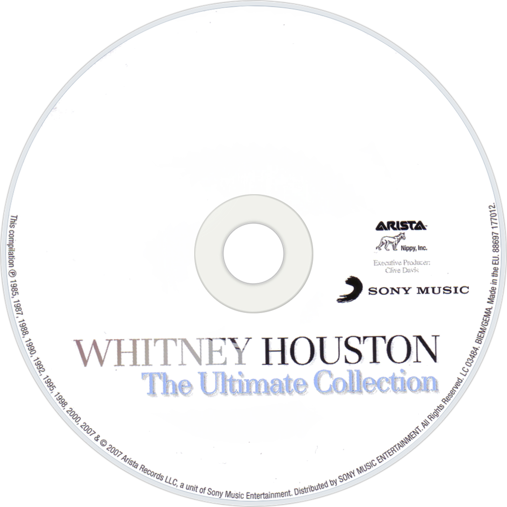 Download Whitney Houston The Ultimate Collection Cd Disc Image - Full ...