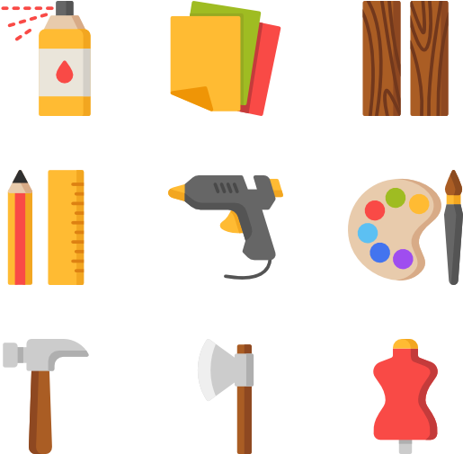 Download Crafts & Drafts 50 Icons - Craft Icon Png - Full Size PNG ...
