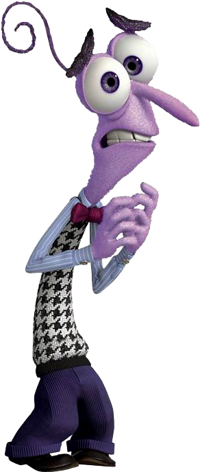 Download Transparent Disney - Inside Out Emotions Fear - PNGkit
