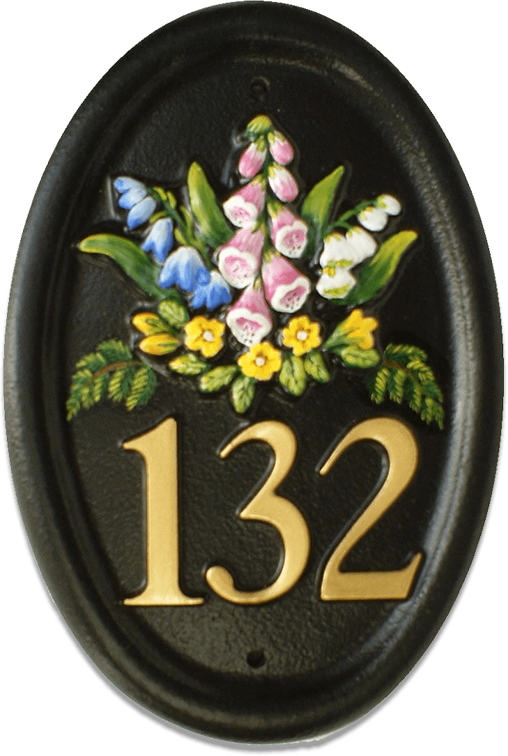 Download Wild Flowers House Sign - Full Size PNG Image - PNGkit